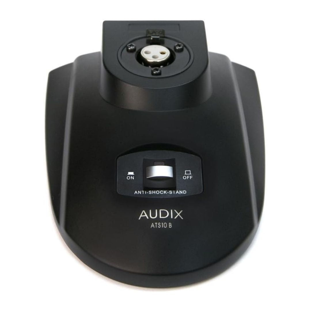 AUDIX ATS10 | Base de Micrófono de Mesa con Interruptor LED – Wave Acoustic
