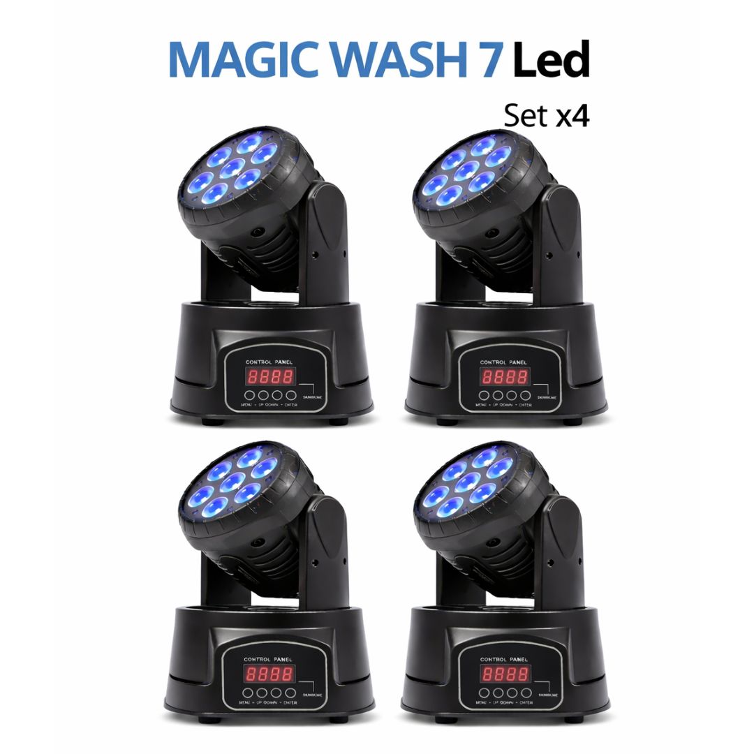 Combo x4 MAGIC WASH – Wave Acoustic