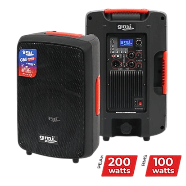 GMI SOUND LITE SERIES C/USB/DSP/BT | Caja Activa de 8''- 200W – Wave ...