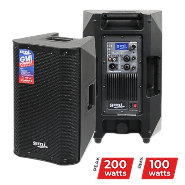 GMI SOUND PRO8 SERIES C/USB/DSP/BT | Caja Activa de 8''- 200W – Wave ...