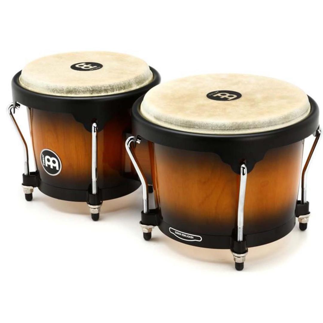 MEINL HB100VSB NT | Bongó 6.75” / 8” Headliner Vintage Sunburst – Wave ...