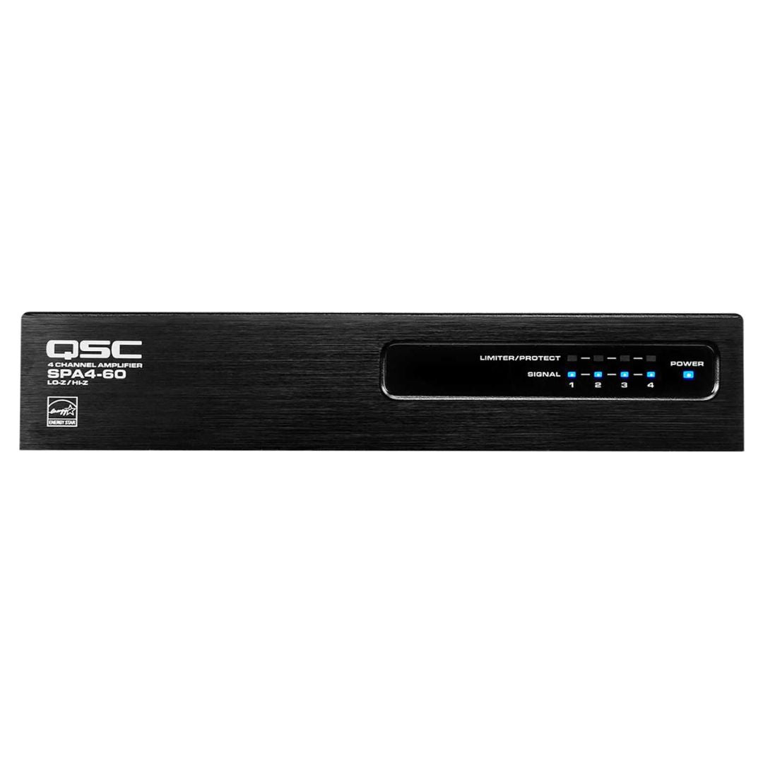 QSC SPA4-60 | Amplificador 4×60W Clase D – Wave Acoustic