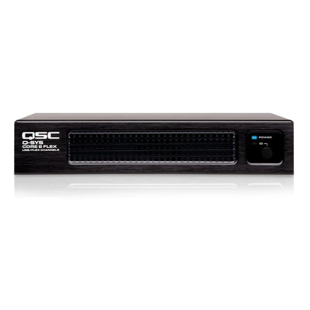 QSC CORE 8 FLEX | Procesador de Audio, Video y Control – Wave Acoustic